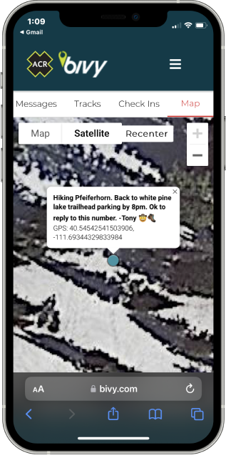 Bivy Stick | ACR Bivy Stick